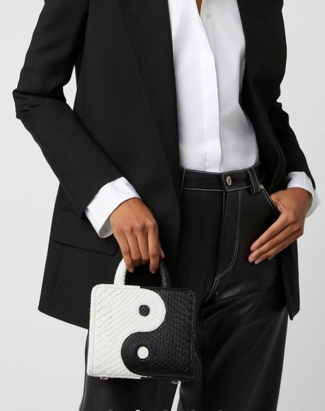 THE GILDA PYTHON YIN YANG BAG – Gelareh Mizrahi THE GILDA PYTHON YIN YANG BAG – Gelareh Mizrahi